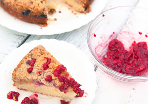 Apple White Chocolate Raspberry Cake - Recipe - The Answer is Cake
